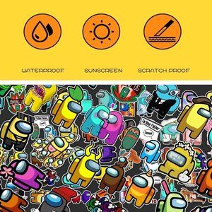 Toys | 10 Pcs Among Us Stickers Laptop Sticker | Poshmark